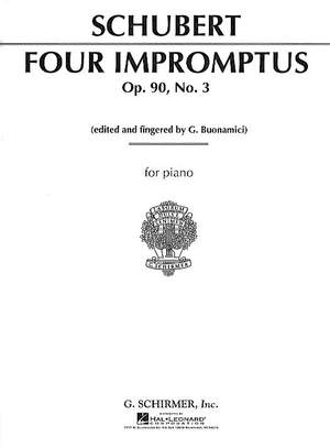 Schubert: Impromptu in G flat major, D899 No. 3 (page 1 of 3) | Presto ...