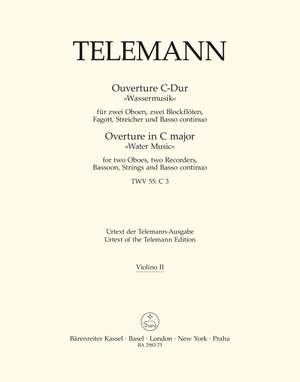 Telemann: Overture (Suite) TWV 55:C3 in C major for wind, strings & b.c ...