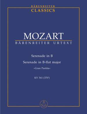 Mozart: Serenade No. 10 in B flat major, K361 'Gran Partita' (page 1 of ...