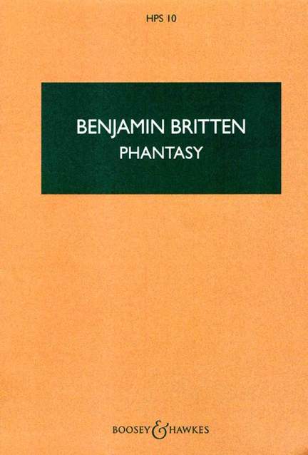 Britten: Phantasy op. 2 HPS 10 | Presto Music