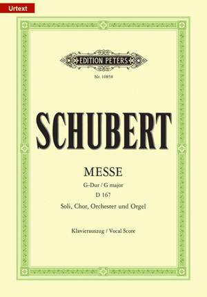 Schubert: Mass No. 2 in G major, D167 (page 1 of 7) | Presto Music