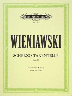 Wieniawski: Scherzo-Tarantelle in G minor, Op. 16 (page 1 of 2) | Presto Music