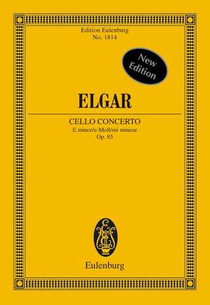 Elgar: Cello Concerto in E minor, Op. 85 (page 1 of 3) | Presto Music