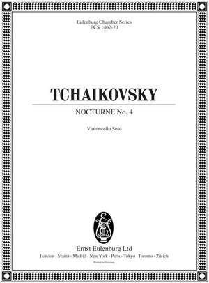 Tchaikovsky: Nocturne, Op. 19 No. 4 (page 1 of 2) | Presto Music