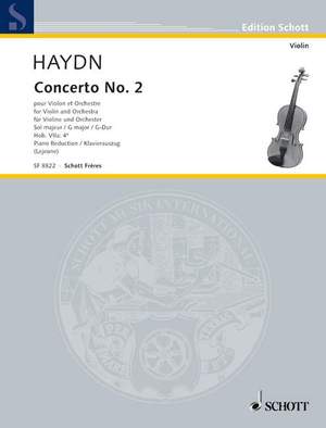 Haydn: Violin Concerto No. 4 in G major, Hob.VIIa:4 (page 1 of 4 ...