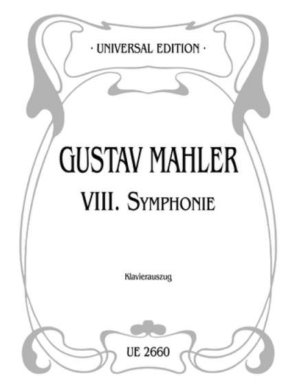 Mahler, G: Symphony No.8 (Vocal Score) | Presto Music