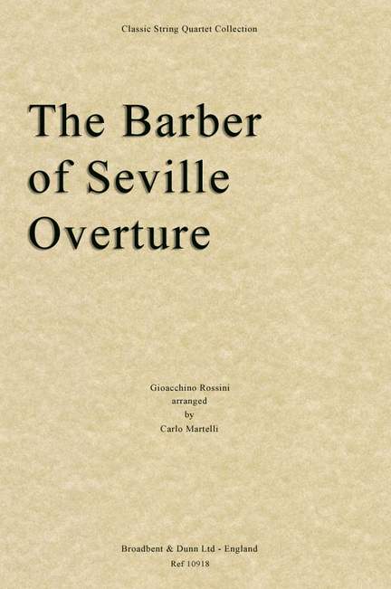 Rossini, Gioacchino: The Barber of Seville Overture | Presto Music