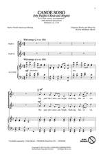 Canoe Song | Presto Music