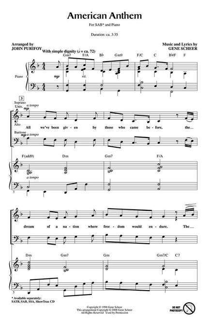 Gene Scheer: American Anthem | Presto Music