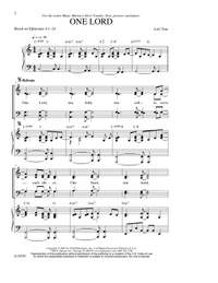 Lori True: One Lord | Presto Music