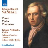 Vanhal - Three Violin Concertos - Naxos: 8557815 - CD or download ...