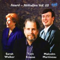 Fauré - Chansons Vol. 3 - CRD: CRD3478 - CD or download | Presto Music