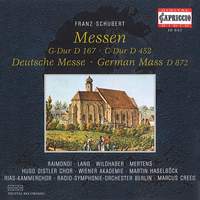 Schubert: Mass No. 2 in G major, D167, etc. - Capriccio: C10843 ...