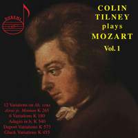 Colin Tilney plays Mozart (Vol. 1) - Doremi: DDR71137 - CD or download ...