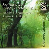 Szymanowski: String Quartets Nos. 1 & 2 - Dal Segno: DSPRCD056 - CD | Presto Music