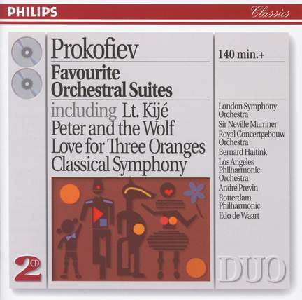 Sergei Prokofiev - Favourite Orchestral Suites - Philips: 4422782 - 2 ...