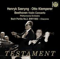 Henryk Szeryng & Otto Klemperer - Testament: SBT1353 - CD | Presto Music