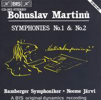 Martinu: Symphonies Nos. 1 & 2 - BIS: BISCD362 - CD | Presto Music