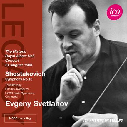 Evgeny Svetlanov conducts Shostakovich & Tchaikovsky - ica classics: ICAC5036 - CD or download ...