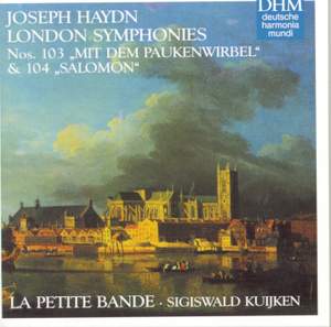 Haydn: London Symphonies Nos. 103 & 104 - Deutsche HM: 05472773622 ...