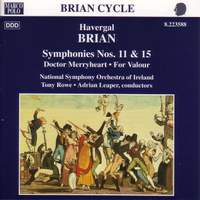 Havergal Brian: Symphonies Nos. 11 & 15 - Marco Polo: 8223588 ...