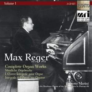 Reger: Complete Organ Works Vol. 1 - Fugatto: FUG041 - 2 CDs | Presto Music