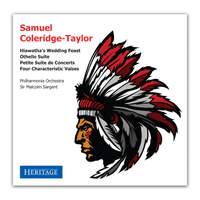 Coleridge-Taylor: Hiawatha’s Wedding Feast - Heritage: HTGCD249 - CD or ...