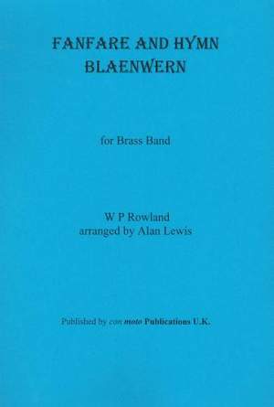 Fanfare & Hymn Blaenwern, score only | Presto Music