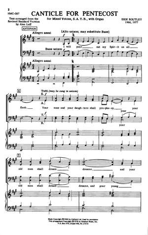 Erik Routley: Two For Pentecost | Presto Music