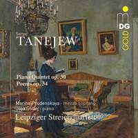 Taneyev: Piano Quintet & Poems Op.34 - MDG: MDG3071917 - CD | Presto Music