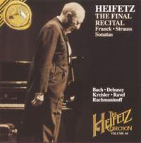 The Heifetz Collection Vol. 46 - The Final Recital - RCA: 9026617772 ...