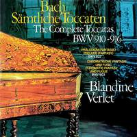 Bach, J.S.: Toccatas BWV 910-916; Chromatic Fantasia & Fugue; Fantasy ...