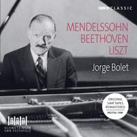 Jorge Bolet – Piano Recital 1988 - SWR Music: SWR19413 - CD or download ...