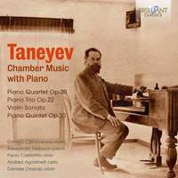 Taneyev: Chamber Music with Piano - Brilliant Classics: 95766 ...