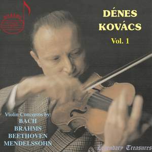 Dénes Kovács, Vol. 1: Violin Concertos - Doremi: DHR-8101-3 - 3 CDs or download | Presto Music