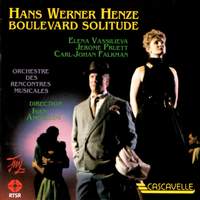 Henze: Boulevard Solitude (Live) - Cascavelle: VEL1006 - download | Presto Music