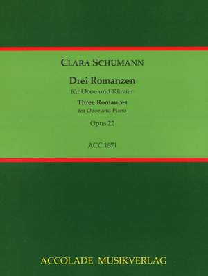 Schumann, Clara: Romances (3), Op. 22 (page 1 of 1) | Presto Music