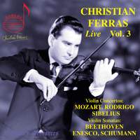 Christian Ferras Live, Vol. 3 - Doremi: DHR-82256 - 2 CDs or download ...