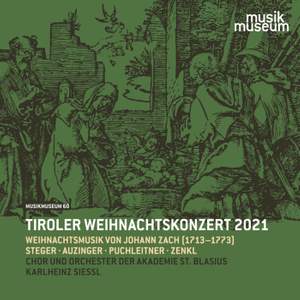 Johann Zach & Franz Xaver Gruber: Christmas Concert 2021 - Musik Museum ...