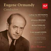 Eugene Ormandy conductor: Beethoven - Leonore Overture No. 3 / Brahms - Tragic Overture, Op. 81 ...