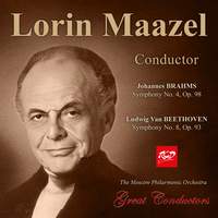 Lorin Maazel, conductor: Brahms - Symphony No. 4, Op. 98 / Beethoven ...