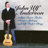 John Ulf Anderson tolkar Evert Taube, Birger Sjöberg och Ulf Peder ...