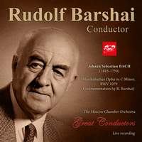 Rudolf Barshai, conductor: J.S. Bach - Musikalisches Opfer, BWV 1079 ...