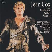 Jean Cox sings Beethoven, Weber & Wagner - RBM: RBM463120 - download ...