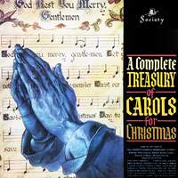 A Complete Treasury Of Carols For Christmas - Society Records ...