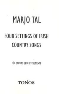 Tal, Marjo: 4 Settings of Irish Country Songs | Presto Music