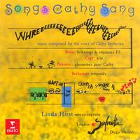 Songs Cathy Sang, Music Composed for the Voice of Cathy Berberian ...
