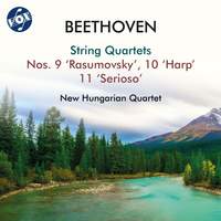 Beethoven: String Quartets Nos. 9 'Rasumovsky', 10 'Harp' & 11 'Serioso' - Vox: VOXNX2249 ...