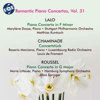 Romantic Piano Concertos, Vol. 31 - Vox: VOXNX2410 - download | Presto Music