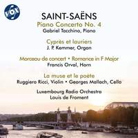 Saint-Saëns: Works for Solo Instruments & Orchestra - Vox: VOXNX2453 ...
